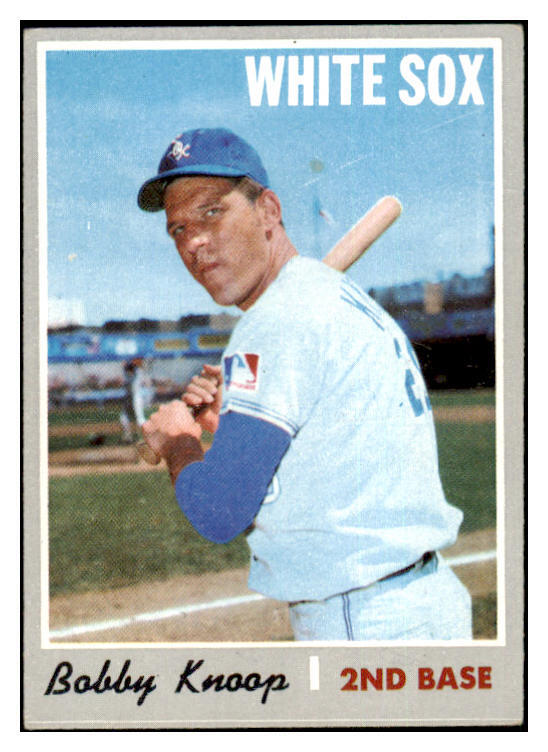 1970 TOPPS #695 BOBBY KNOOP WHITE SOX VG-EX 499351 (KYCARDS) | eBay