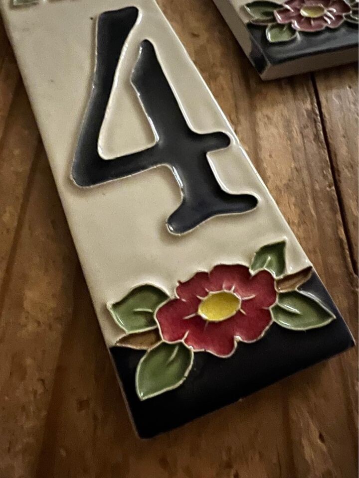 Ceramic Tile House Address Numbers from Positano, Italy | eBay