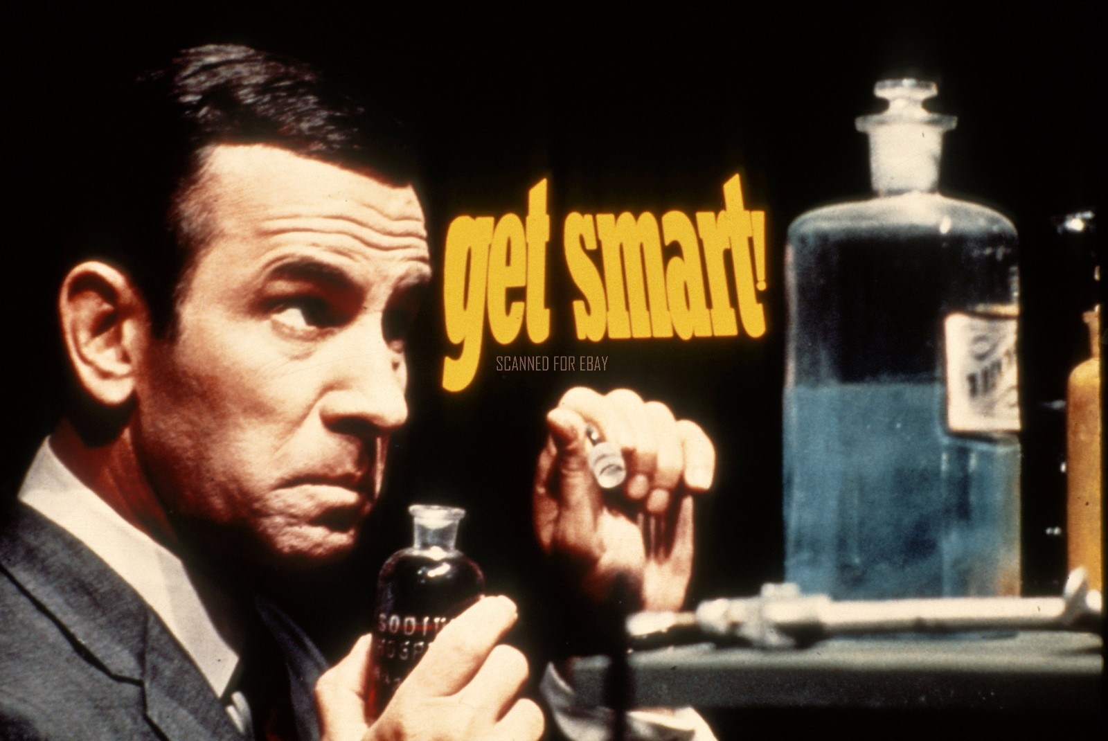 GET SMART DON ADAMS RARE NBC TELOP SLIDE PROMOTIONAL PHOTO | eBay