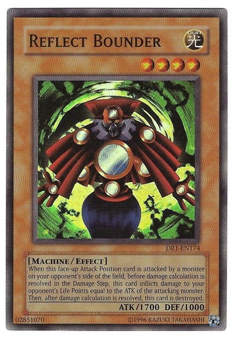 YUGIOH - REFLECT BOUNDER - DARK REVELATION 1 - SUPER RARE - NEAR MINT ...