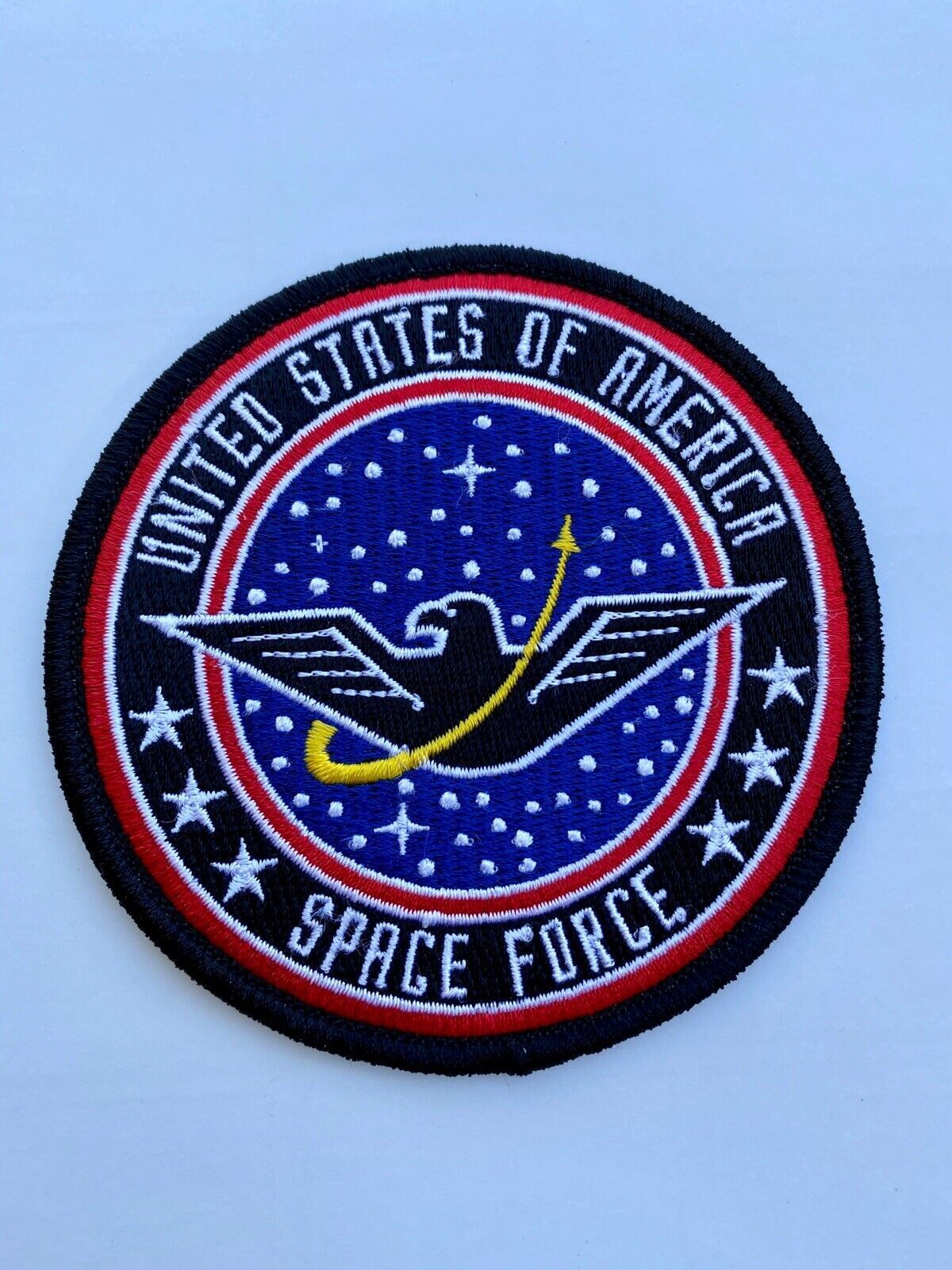 US SPACE FORCE PATCH 3.5” IRON ON - UNITED STATES CONCEPT PATCH | eBay
