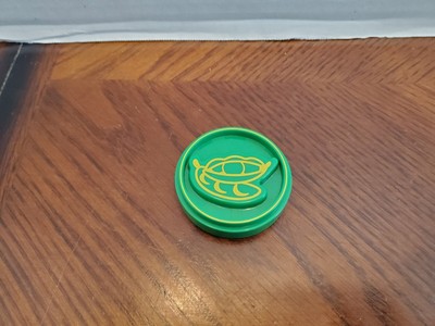 VTech Chomp and Count Dino Coin GREEN PEAS Replacement Coin | eBay