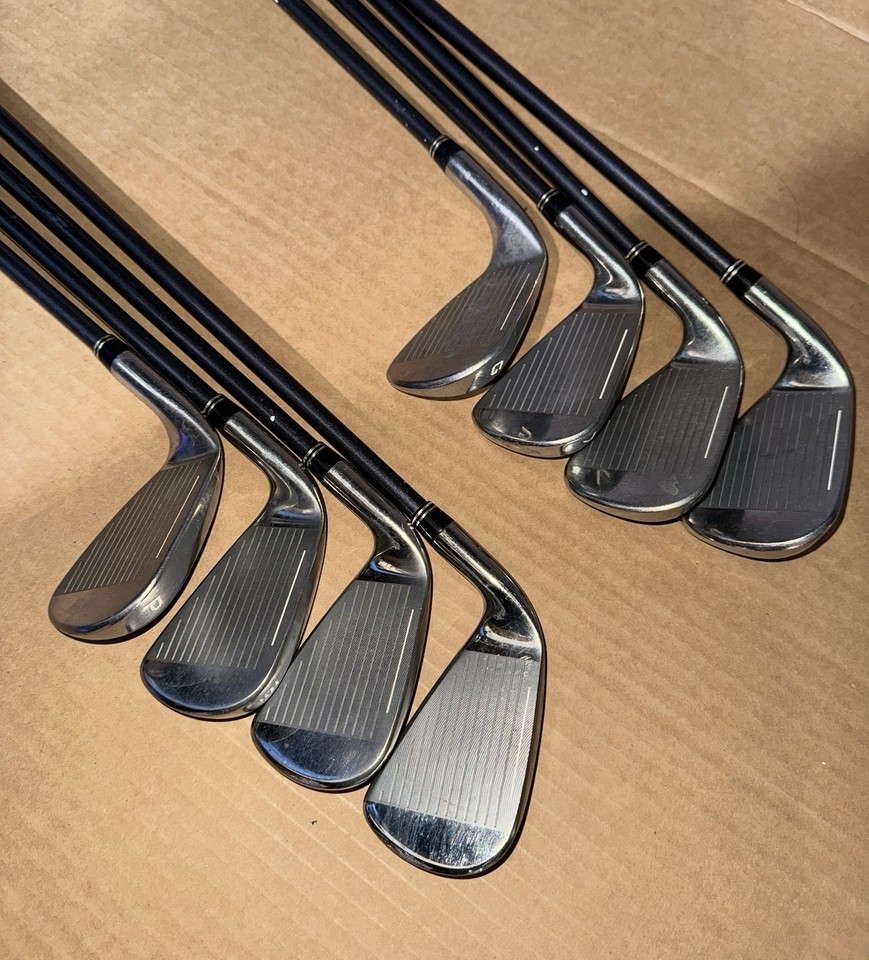 Cobra AMP Cell Sliver Iron Set 4-Pw-Gw Regular Flex Men’s Right Handed ...