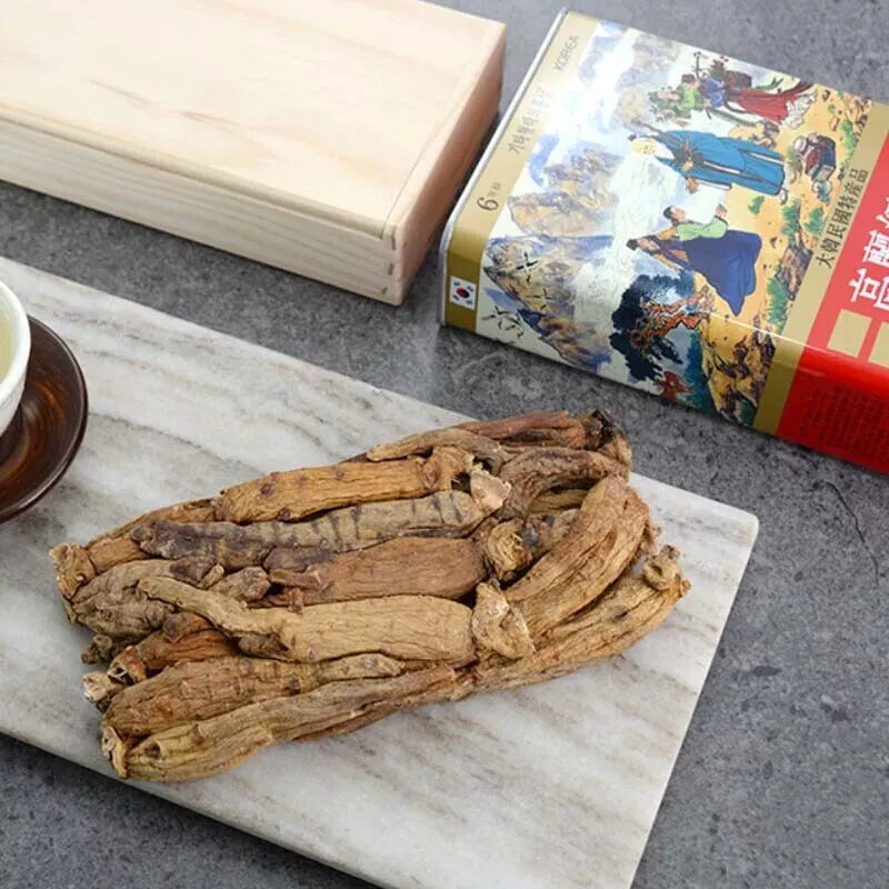 6 Year Korean Red Ginseng Root 300g(7 Root) Other Grade Ginseng Extra ...