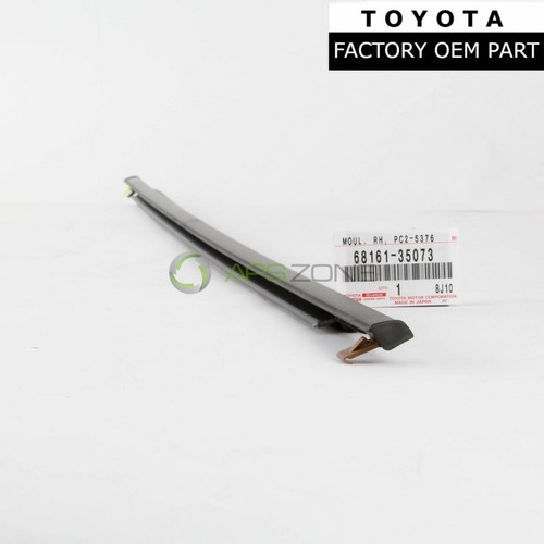 GENUINE TOYOTA FJ CRUISER FRONT RH WINDOW SWEEP WEATHER STRIP OEM 68161 ...