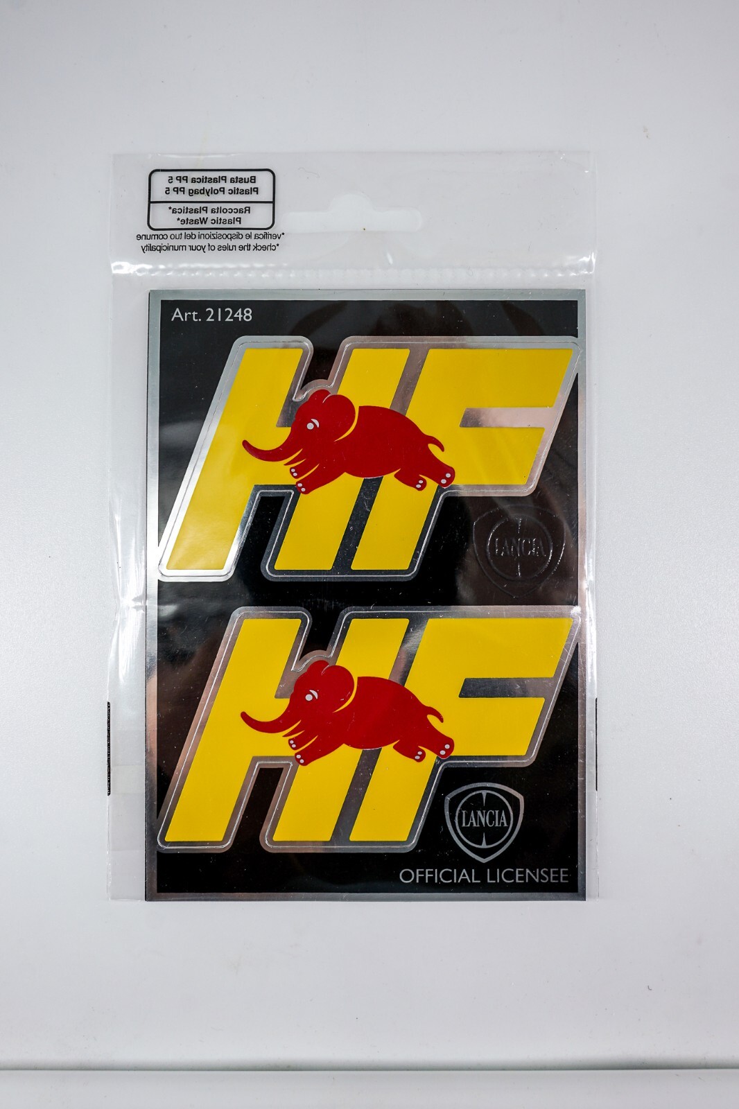 Lancia Official HF Stickers adesivi 94 x 131 mm | eBay