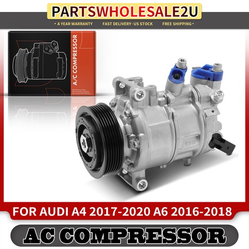 A/C AC Compressor with Clutch for Audi A4 allroad A4 Quattro A6 Quattro ...