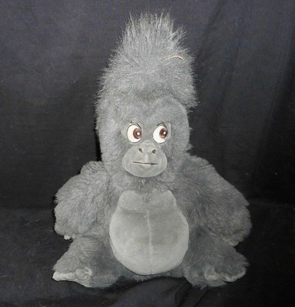 Disney Terk Tarzan Blue 14" Ape Plush Stuffed Animal Toy Soft for sale ...
