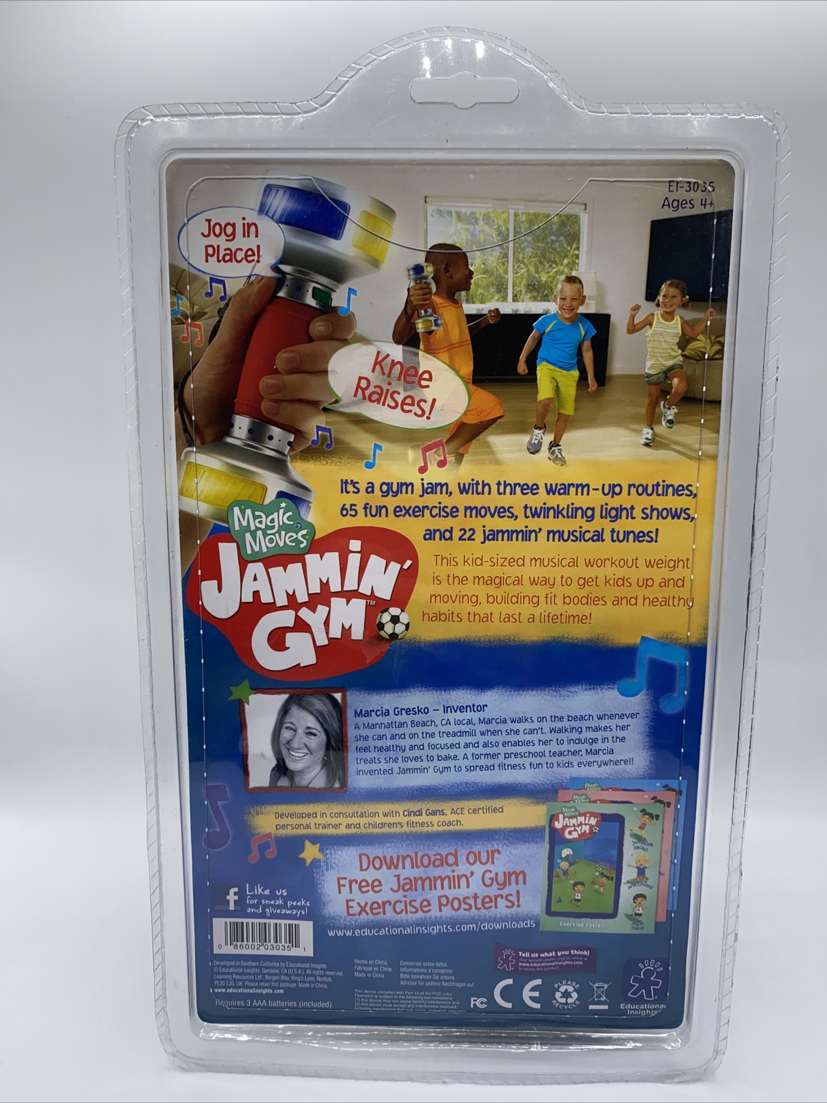 Educational Insights Magic Moves Jammin' Gym 86002030351| eBay