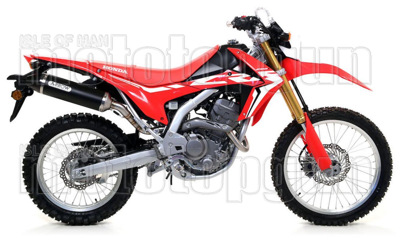 ARROW POT ECHAPPEMENT FULL-HOM THUNDER NOIR C HONDA CRF 250 L RALLY ...