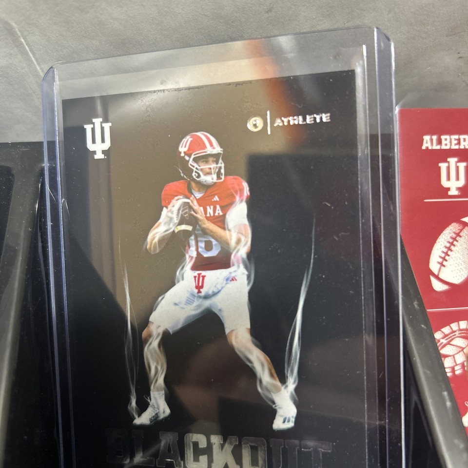 ONIT Indiana Hoosiers Football Cards Huge Collection Autos Inserts Rare ...