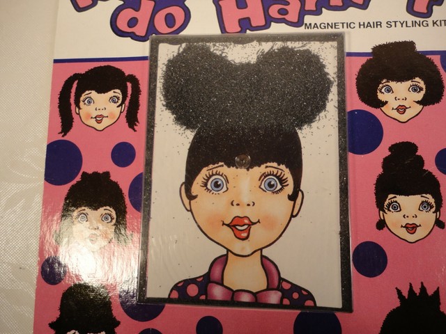 Vtg RARE Classic Toy HAIR-DO HARRIET Magnetic Hair Styling Kit W ...