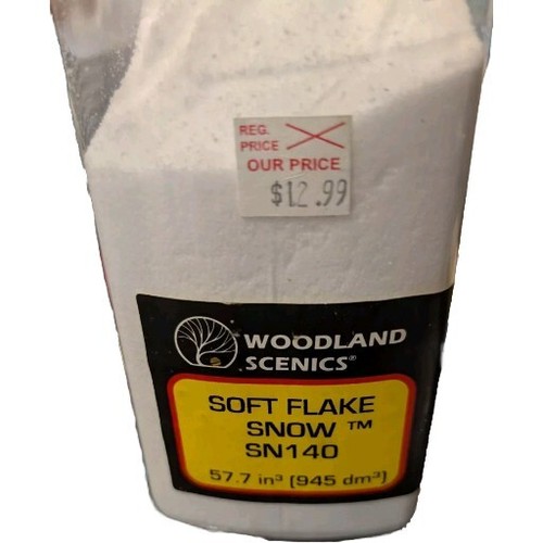 Woodland Scenics SN140 Soft Flake Snow Winter Scenes Model Train ...