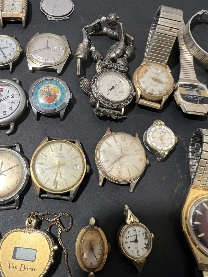 Vintage Watch Lot (32)Total Very Good Condition Rare Great Collection ...