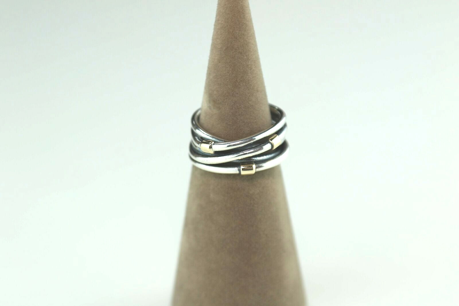 Original Pandora Ring Bicolor Verschlungener Ring Seil Gr. 50 - 190383 ...