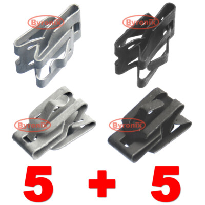 FORD FIESTA BOOT TRIM PANEL METAL CLIPS CLAMPS INTERIOR LOAD ...