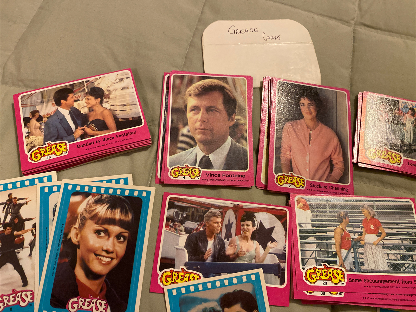 Grease Movie Stickers/Trading Card 1978 Paramount Pictures Corporation ...