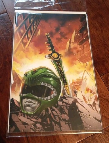 Mighty Morphin Power Rangers The Return #3 Virgin Escorza Last Ronin ...