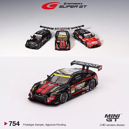 MINIGT 1:64 Model Car Nissan GT-R NISMO GT3 Super GT SERIES Alloy ...