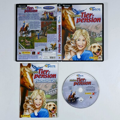PC CD-ROM MY ANIMAL BOARDING GERMAN PONY FARM FARM HORSES STUD RANCH ...