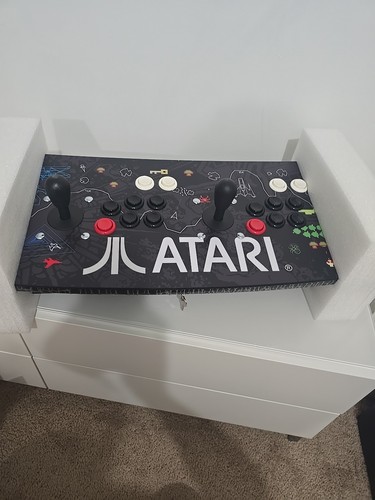 Atari Ultimate Arcade Fightstick USB Dual Joystick 2 Player Game ...