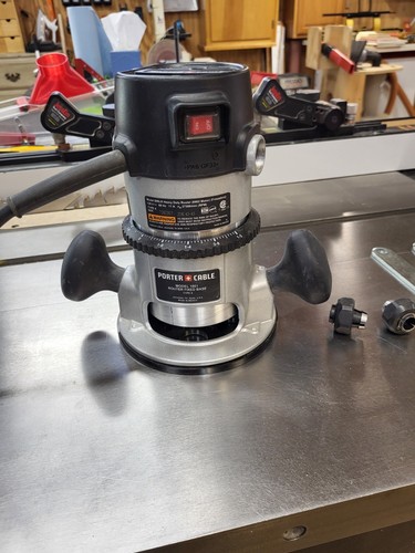 Porter Cable 690LR Heavy Duty Router + 1001 Base Type 8 | eBay