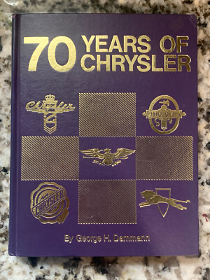 70 Years of Chrysler by George H. Dammann 1974 | eBay