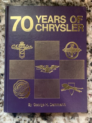 70 Years of Chrysler by George H. Dammann 1974 | eBay