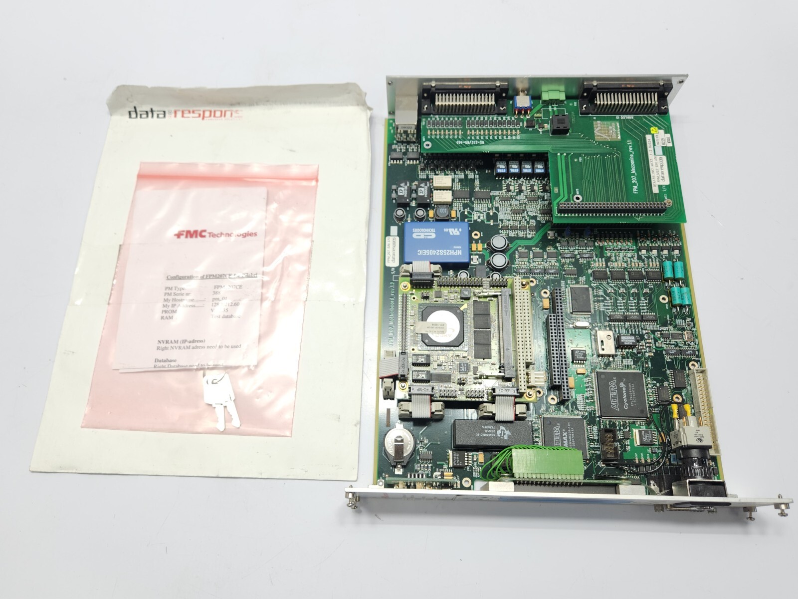 FMC TECHNOLOGIES FPM 207-02-V MOTHERBOARD FPM 207 100042013 | eBay