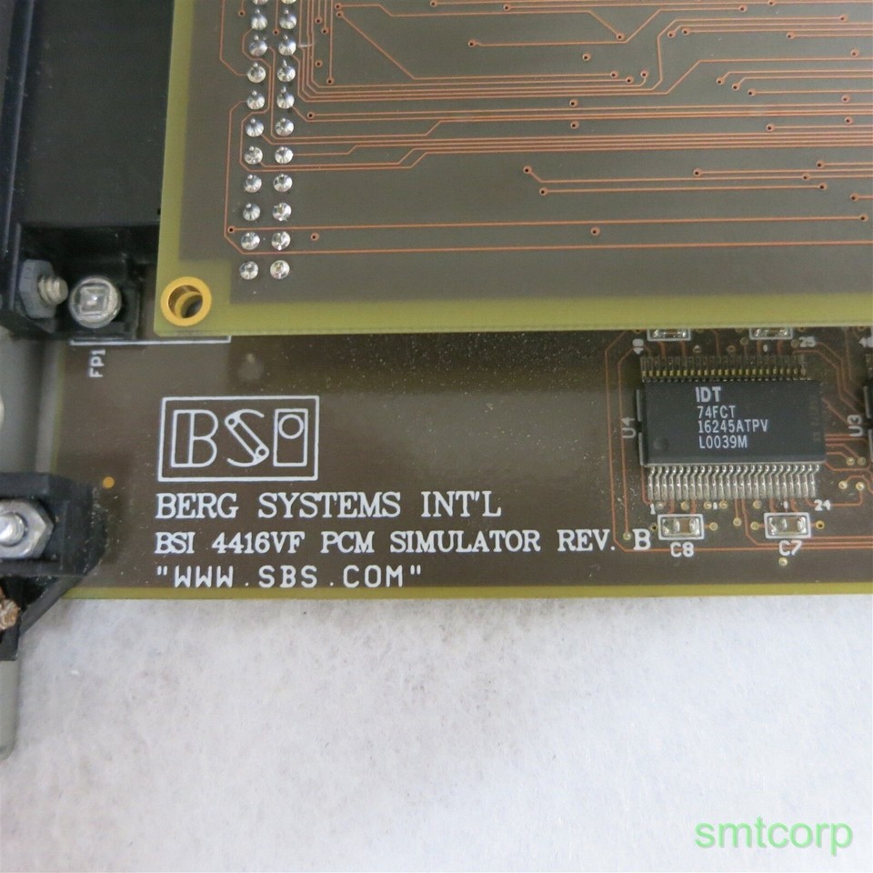 GE Fanuc SBS 4416 VF PCM Simulator/ Data Generator VME Module W/ 4416 ...