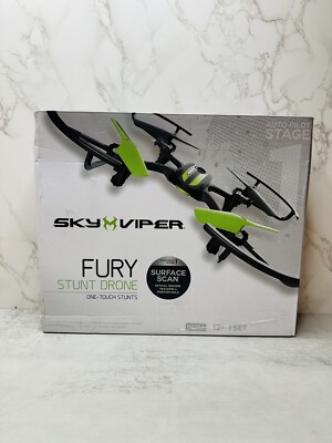 Sky Viper Fury Stunt Drone One Touch Stunts Surface Scan | eBay