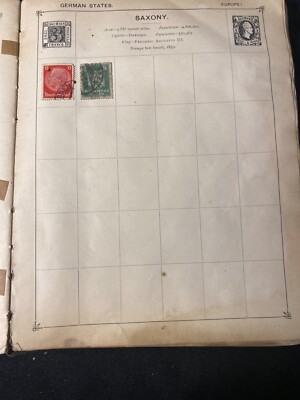 German Empire States Saxony Postage Stamps | eBay