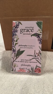 Philosophy Amazing Grace Lavender spray fragrance 2 fl oz NEW | eBay