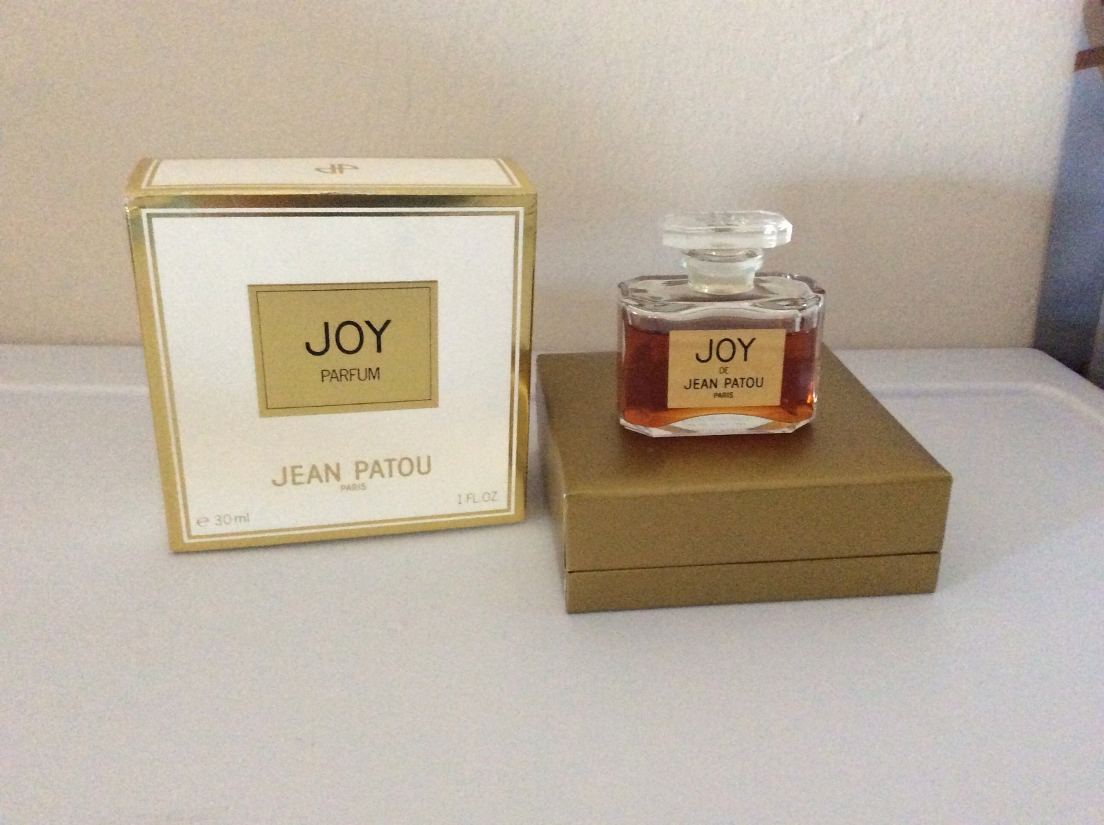 Vintage Jean Patou Joy Perfume Pure Extrait Parfum 1 Fl.oz Baccarat ...