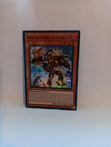 Yugioh! Magicore Warrior of the Relics - GRCR-EN027 - Super Rare - 1st ...