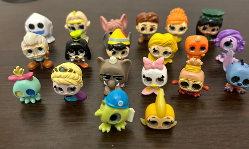 Disney Doorables Series Lot of 20 Frozen, Monster Inc., Pinocchio ...