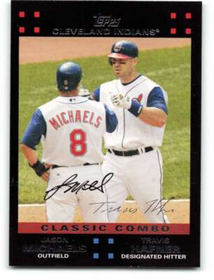 2007 Topps #651 Jason Michaels/Travis Hafner NM-MT Indians CC | eBay