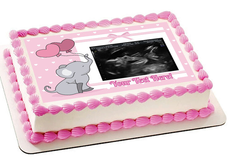 Baby Shower Belly Cakes Ultrasound Ultrasound Cake For The Sweetest