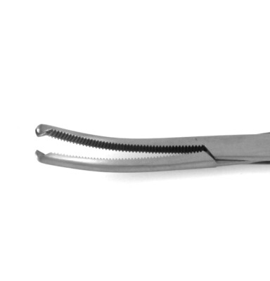 Phaneuf Forceps Curved 8inch Hemostat Serrated Jaws with Teeth Clamp ...