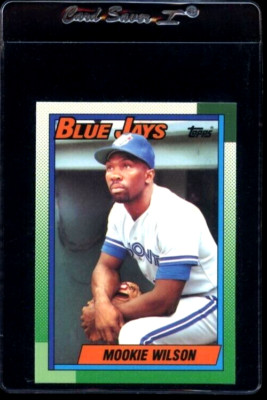 1990 TOPPS TIFFANY #182 MOOKIE WILSON TORONTO BLUE JAYS | eBay