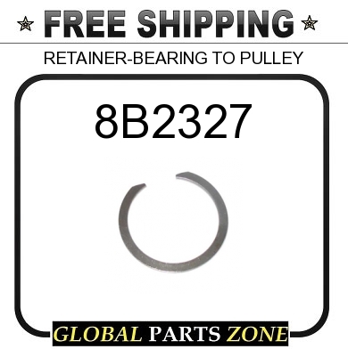 8B2327 - RETAINER-BEARING TO PULLEY for Caterpillar (CAT) | eBay