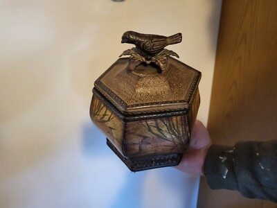 Antique Bamboo Decorative Bird Box | eBay