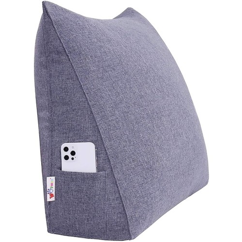 WOWMAX Bed Rest Wedge Reading Pillow Sofa Daybed Triangle | eBay