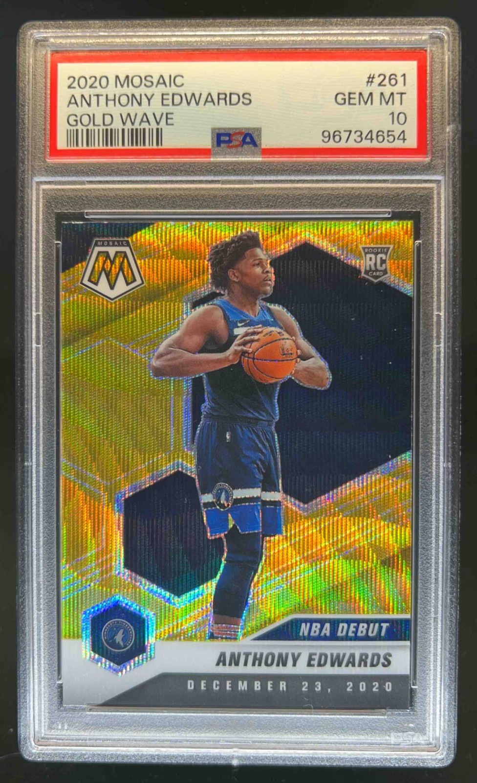 Anthony Edwards Rookie Card Roundup, Hottest eBay Auctions