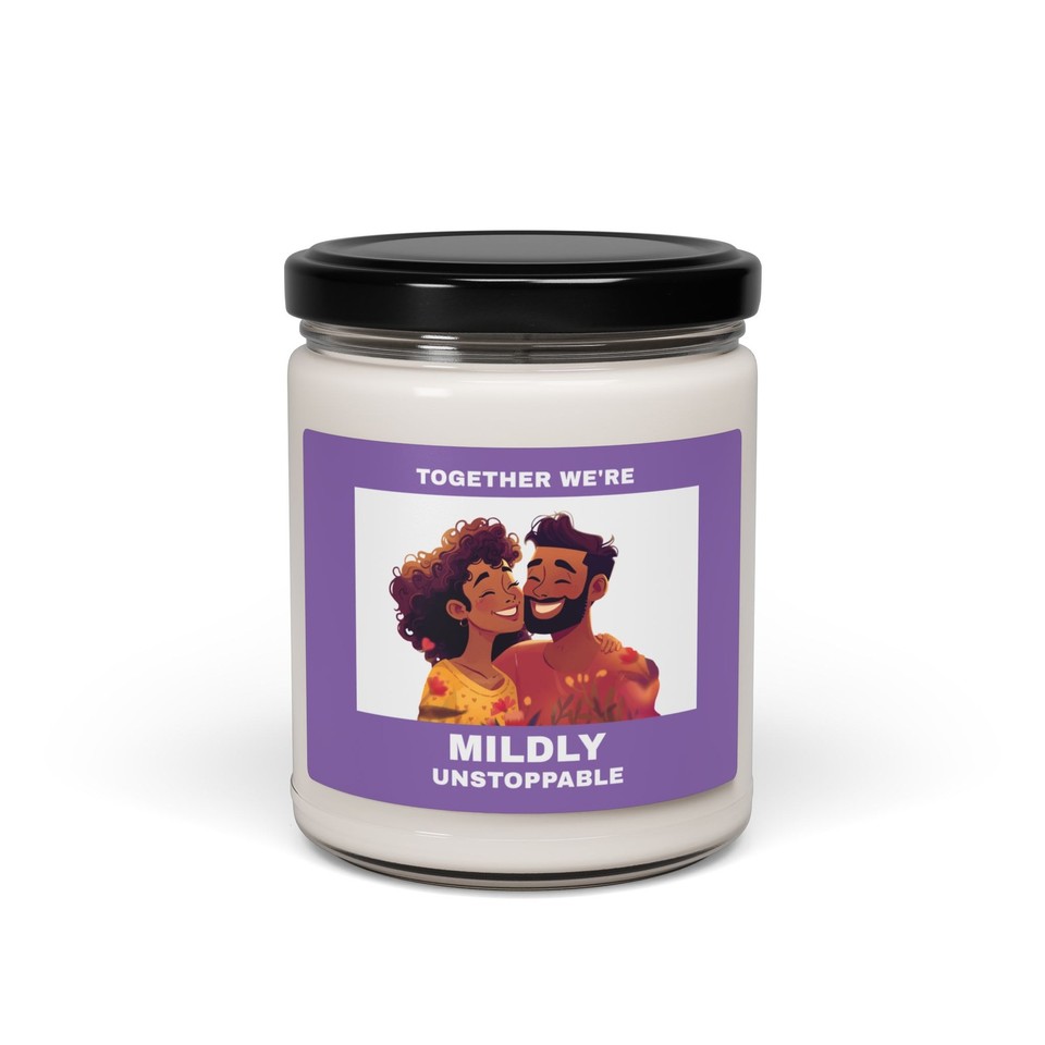 Together We're Mildly Unstoppable soy candle | eBay