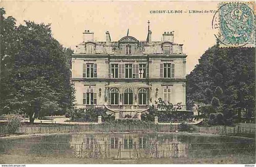 94 - Choisy le Roi - L'Hotel de Ville - Oblitération ronde de 1904 - CPA - Voir | eBay