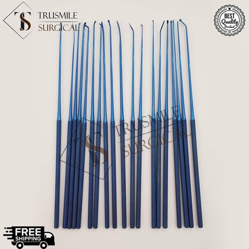 NEW RHOTON MICRO DISSECTOR SET of 19 Dissectors TITANIUM COATED | eBay