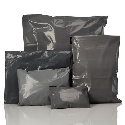 Strong Grey Mailing Post Bags Postage Poly Mail Self Seal Postal Bag ...