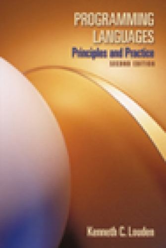 Programming Languages : Principles and Practice by Kenneth C. Louden ...