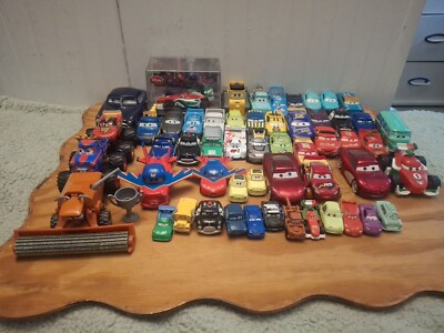 Disney Pixar Cars Lot Of 54 Cars Collection Diecast, Plastic See Photos ...